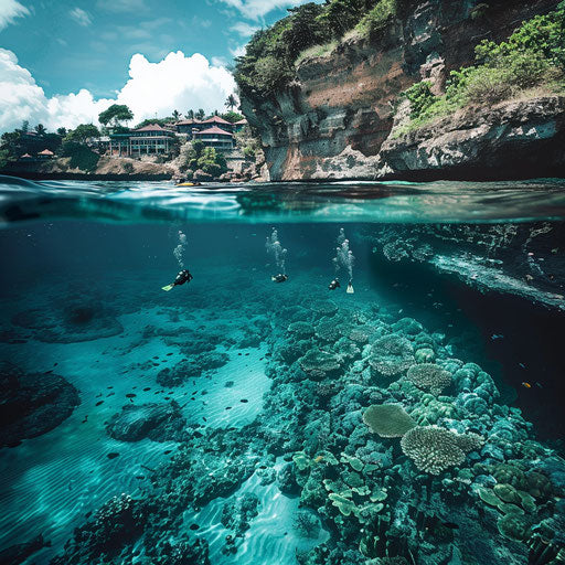 Exploring coral reefs at Uluwatu Beach, Indonesia – IMAGELLA