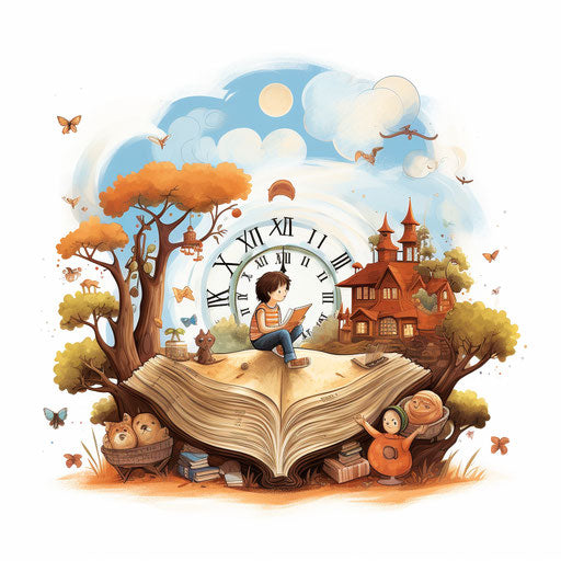 Story time illustration in the style of oil painting – IMAGELLA