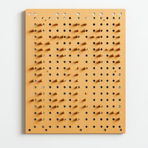 3D Pegboard on white background, isolated clipart – IMAGELLA