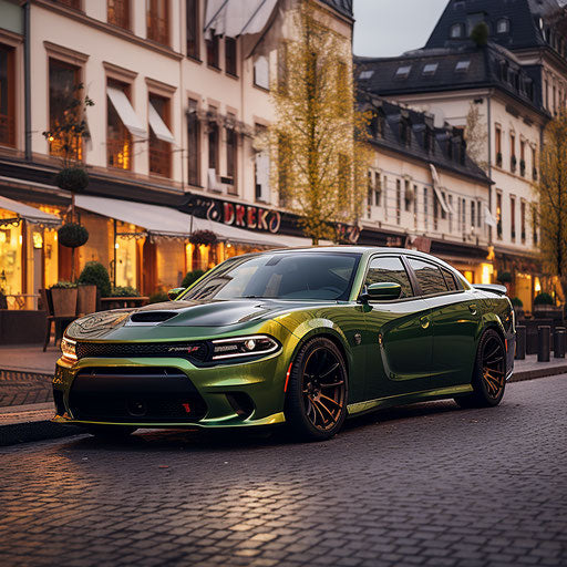 Luxurious Dodge Charger Hellcat variant with high-end finishes – IMAGELLA