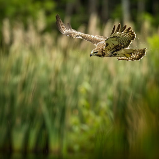Swainson's hawk diving towards the earth – IMAGELLA