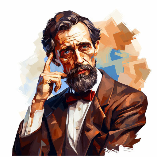 Smart clipart, Oil painting style, white background – IMAGELLA