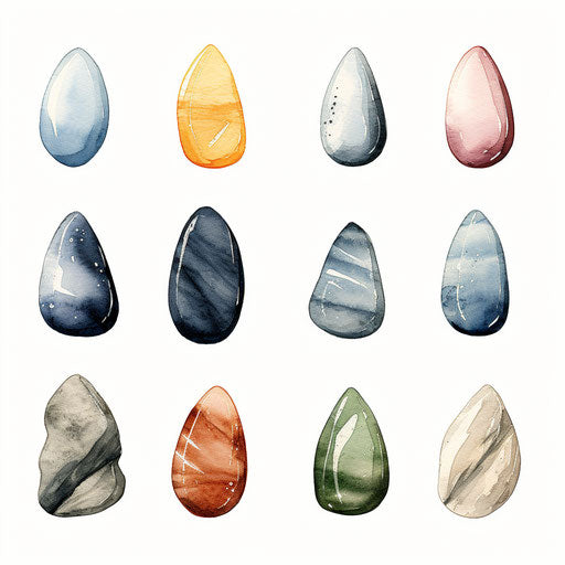 Rock clipart in the style of Watercolor Art – IMAGELLA
