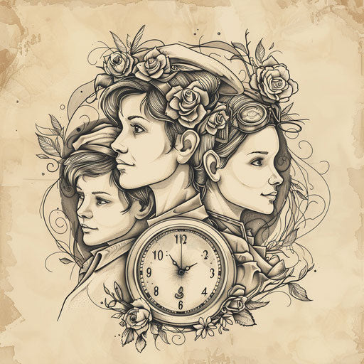 3 Children Tattoos For Moms Tattoo Art Kit – IMAGELLA