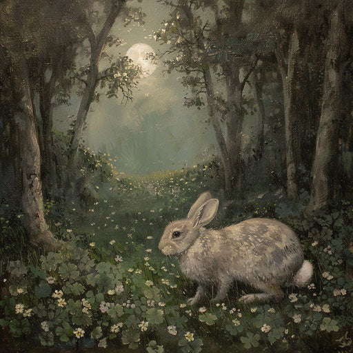 Moonlit forest clearing – IMAGELLA