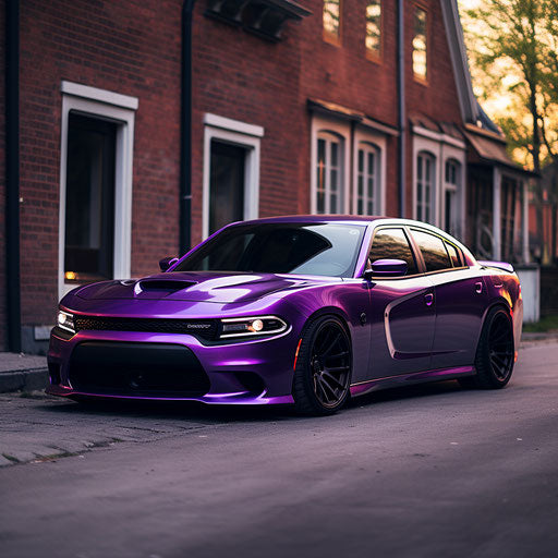Dodge Charger Hellcat Bright purple – IMAGELLA