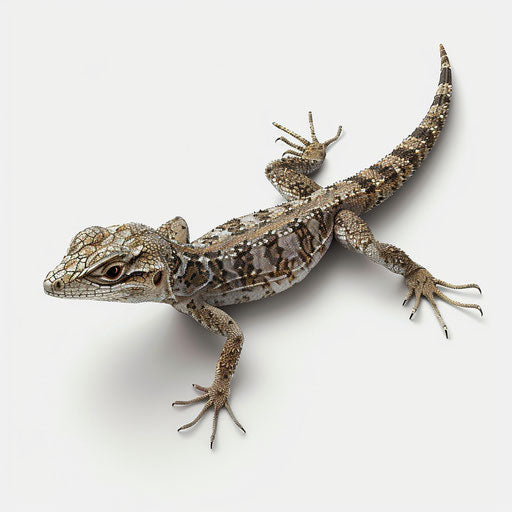 Realistic lizard clipart on white background with high detail – IMAGELLA