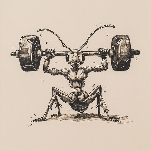 Muscular ant, symbol of power – IMAGELLA