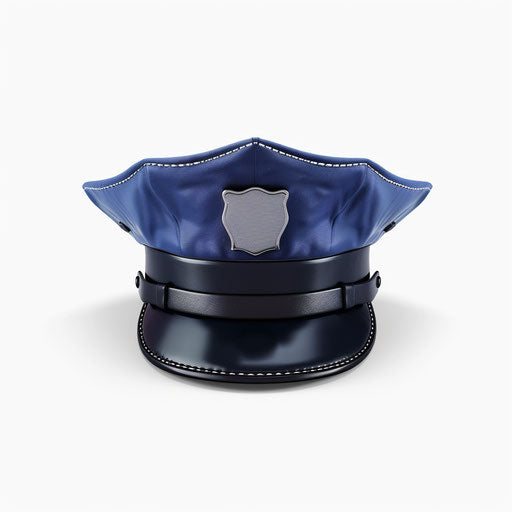 Police hat on white background in photo realistic style – IMAGELLA