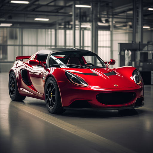 Classical lotus elise Bright cherry red – IMAGELLA