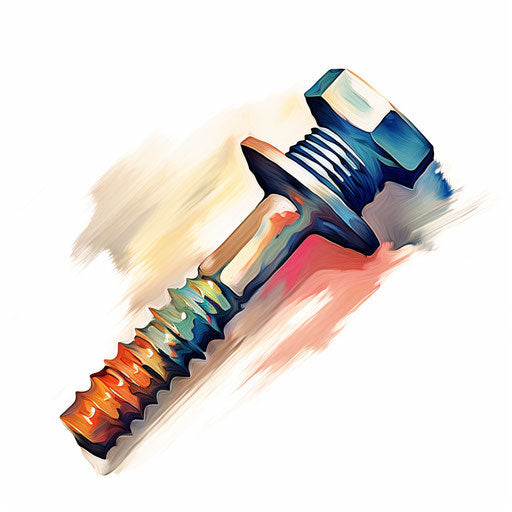 Impressionistic screw artwork – IMAGELLA