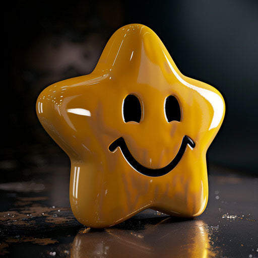 Imitated smiling face star, emotionally complex – IMAGELLA