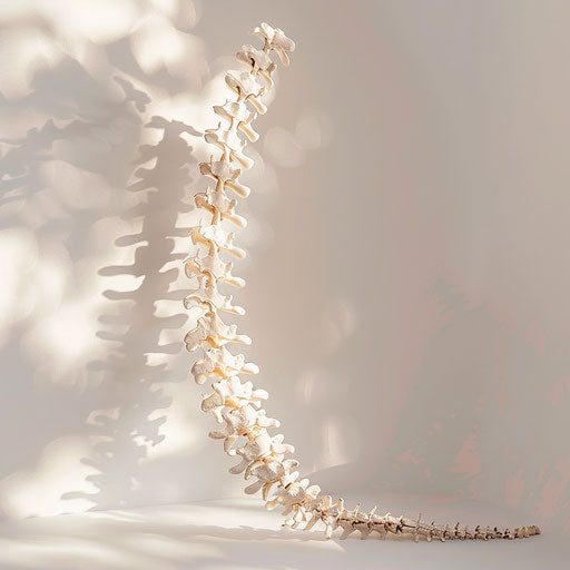 Realistic spine clipart on white background, delicate textures – IMAGELLA