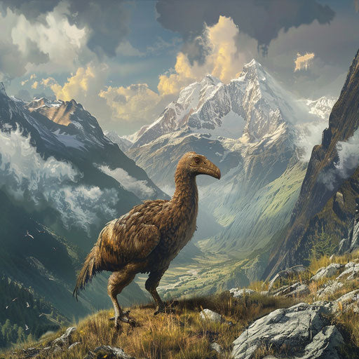 Dodo bird in a majestic mountain range – IMAGELLA