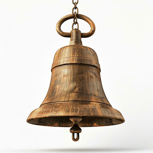 Bell clipart in a photo realistic style on white background – IMAGELLA