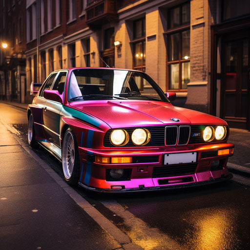 Classic Rainbow Colors BMW M3 – IMAGELLA