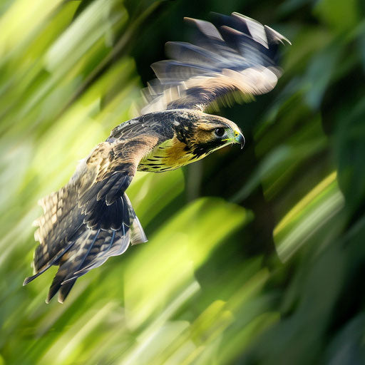 Swainson's hawk diving towards the earth with speed – IMAGELLA