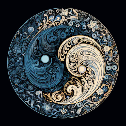 Precarious balance in a faience circle – IMAGELLA