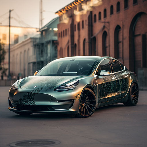 Customization of Tesla model 3 – IMAGELLA