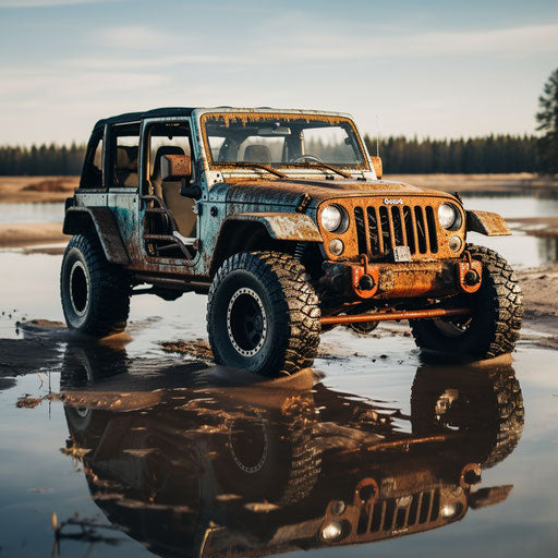 Classic Patina Jeep Wrangler – IMAGELLA