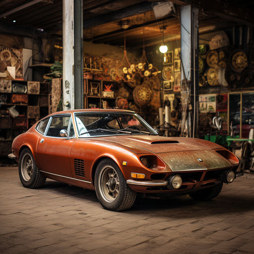 Classic patina Ferrari Daytona – IMAGELLA