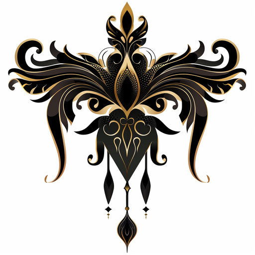 Boceto de tatuaje plano estilizado de un motivo de mafia rusa inspirado ...