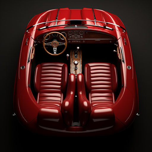 Classic 2 seater alfa romeo topview – IMAGELLA