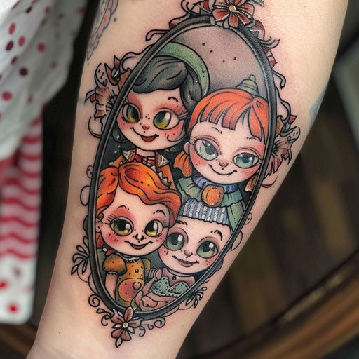 3 Children Tattoos For Moms Tattoo Art Set – IMAGELLA