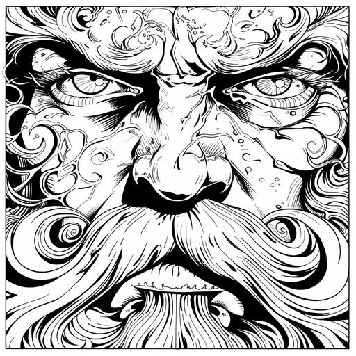 Heroic face with dynamic and bold designs – IMAGELLA