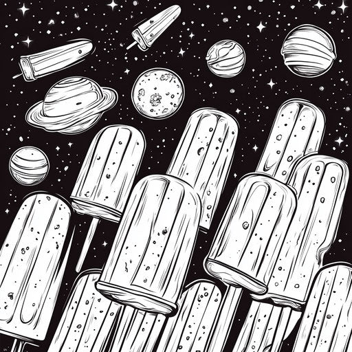 Popsicle Coloring Page - Coloring Sheets for All Groups – IMAGELLA