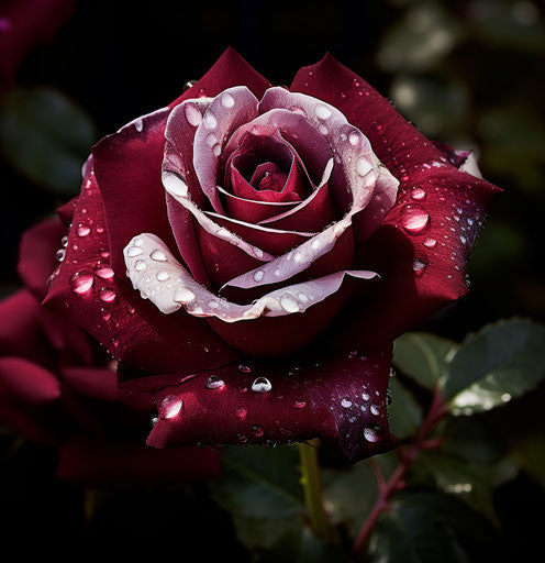 Vintage roses with strong contrast and chiaroscuro – IMAGELLA