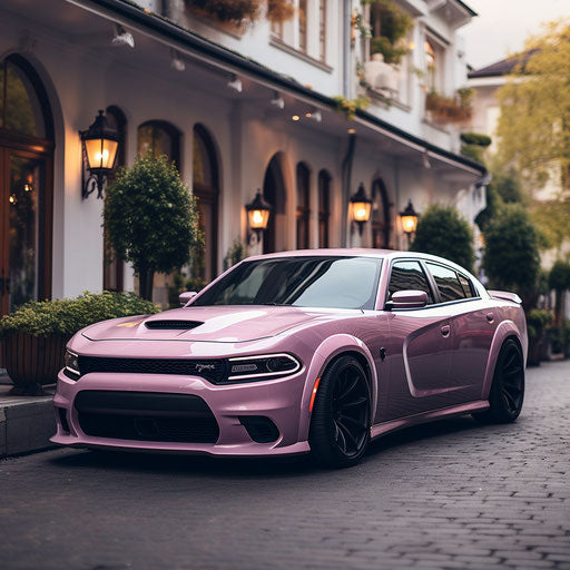 Dodge Charger Hellcat Light Pink Metallic – IMAGELLA