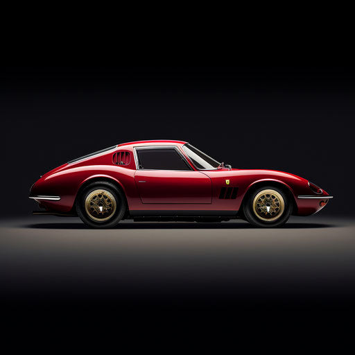Classic side view of the Ferrari GT – IMAGELLA