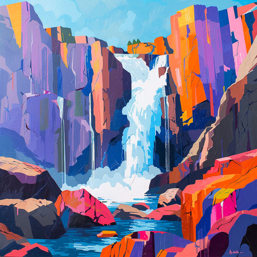 Hogenakkal Falls Captivating Scenic Composition – IMAGELLA