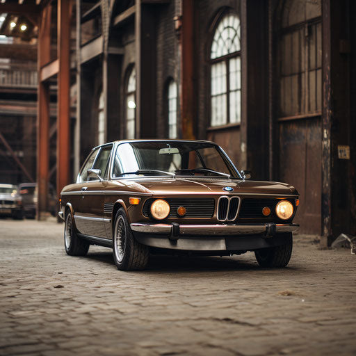 Classic BMW car brown with hexadecimal code #5A4134 – IMAGELLA