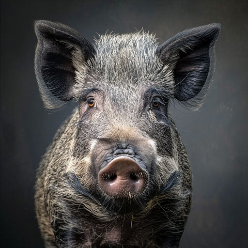 Wild boar with an inquisitive look – IMAGELLA