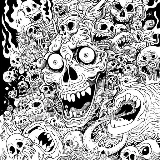 Creepy trippy adventure in the style of Mike Zeck – IMAGELLA