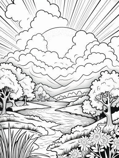 Kids coloring pages, sunday morning coloring page – IMAGELLA