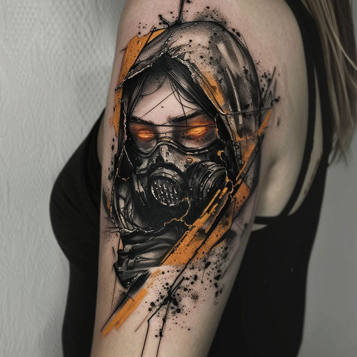 Arm tattoos for women in the style of Adrian Smith with a post ...