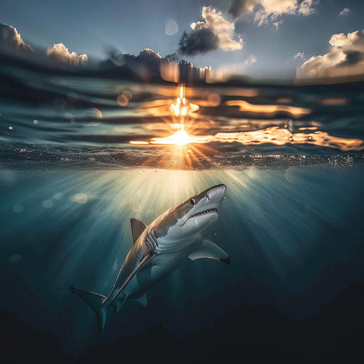 Shark at twilight – IMAGELLA