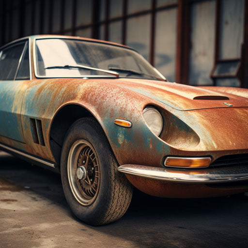 Classic patina on Ferrari Daytona – IMAGELLA
