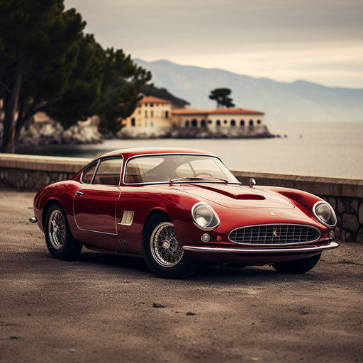 Classic front view of the Ferrari GT – IMAGELLA