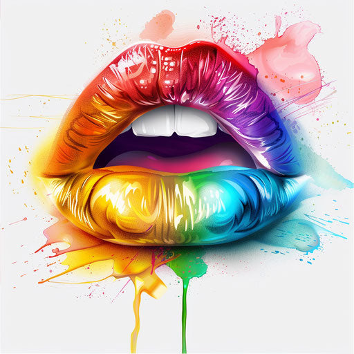 Realistic whisper clipart on flat white background, bright colors ...