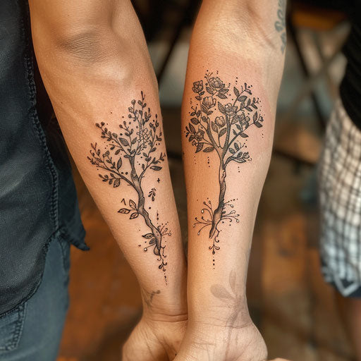 Split quote tattoos between two, Ami James style – IMAGELLA