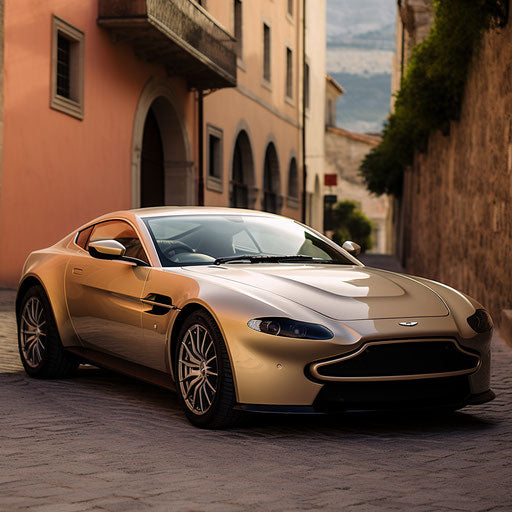 Classic sports car Champaign color – IMAGELLA