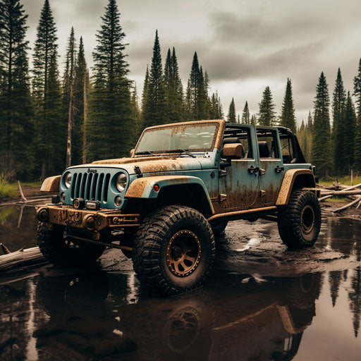 Classic Patina Jeep Wrangler – IMAGELLA