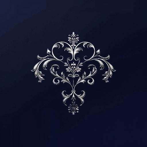 Brand logo design with monogram and delicate filigree – IMAGELLA