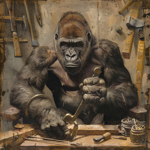 Gorilla intelligence: tool usage – IMAGELLA