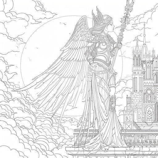 Unleash Creativity with Aurora Coloring Pages – IMAGELLA