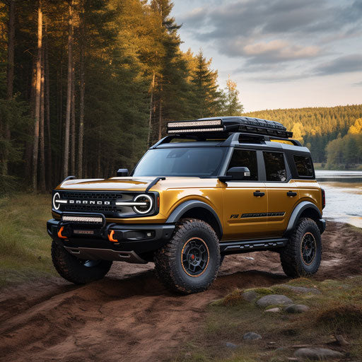 Classic luxury variant of the Ford Bronco Sport with high-end finishes ...